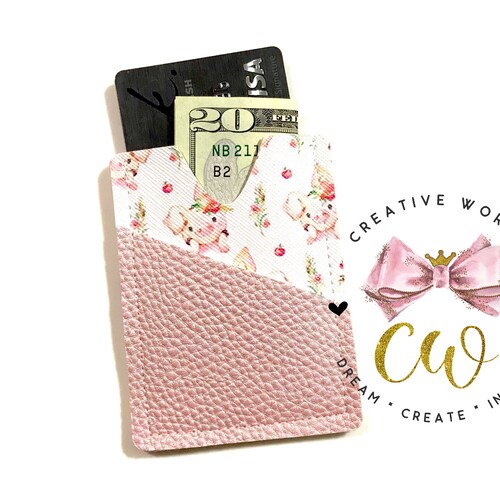 Card Wallet Digital Template Wallet Template Small Card - Etsy