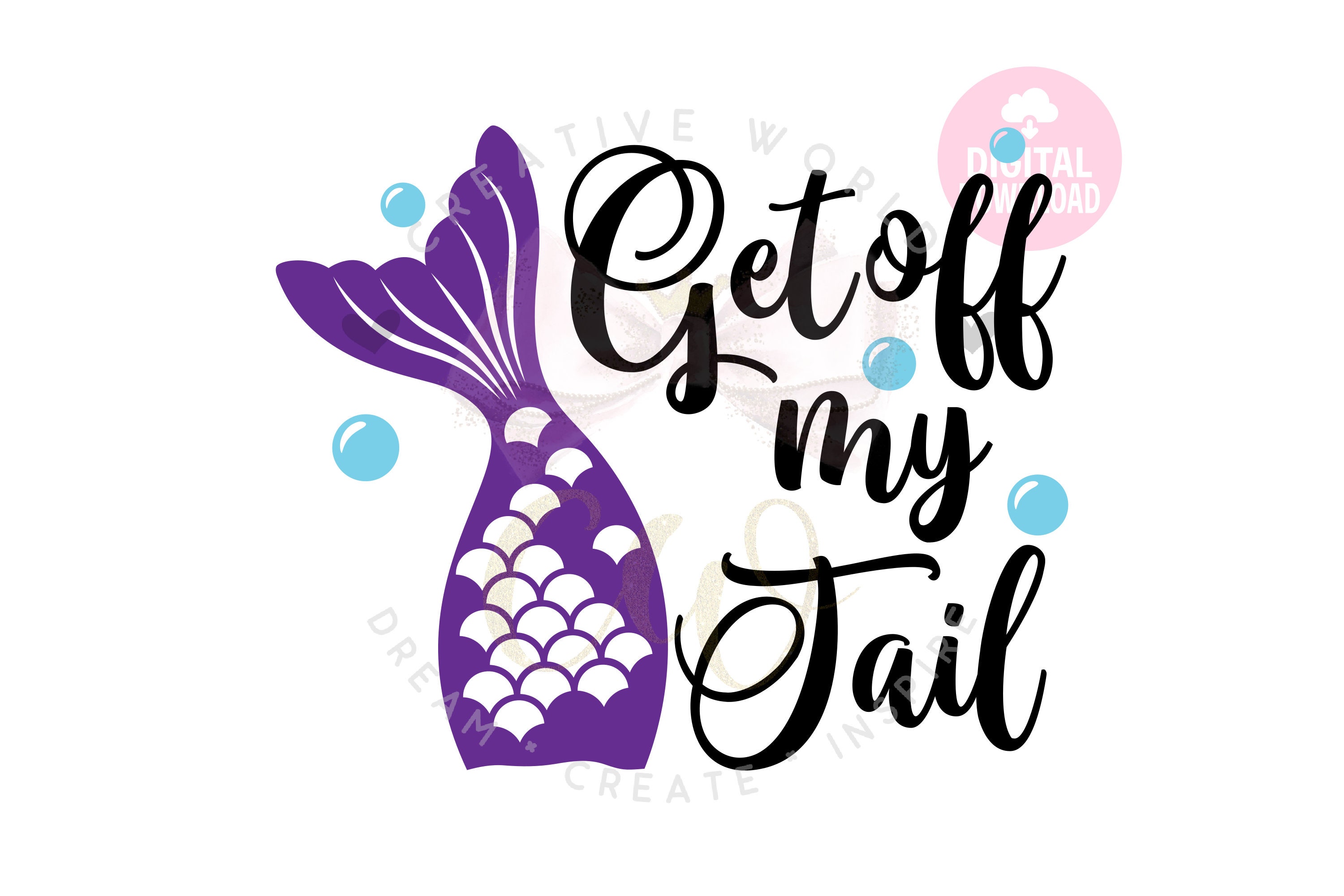 Get Off My Tail svg Get Off My Tail Car Decal svg Car | Etsy