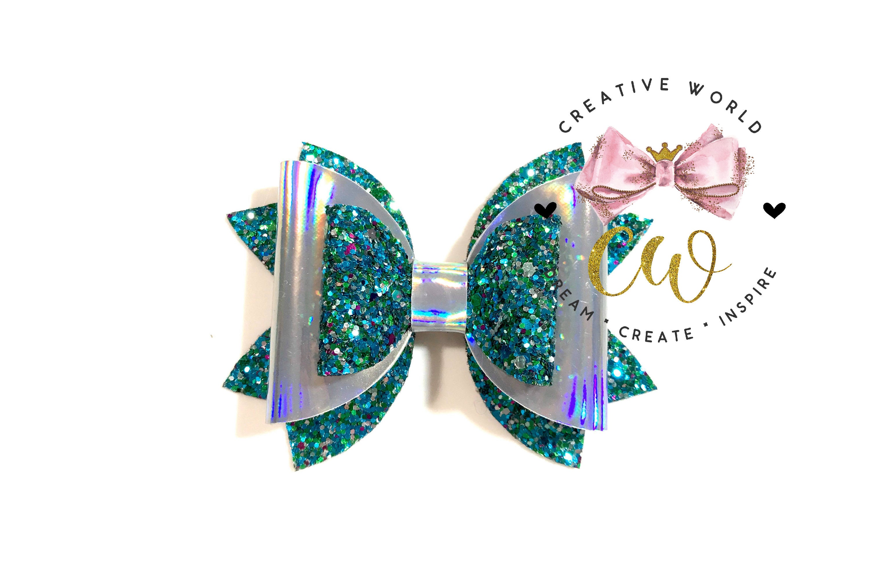 New Classic Hair Bow Digital Template Hair Bow Template | Etsy