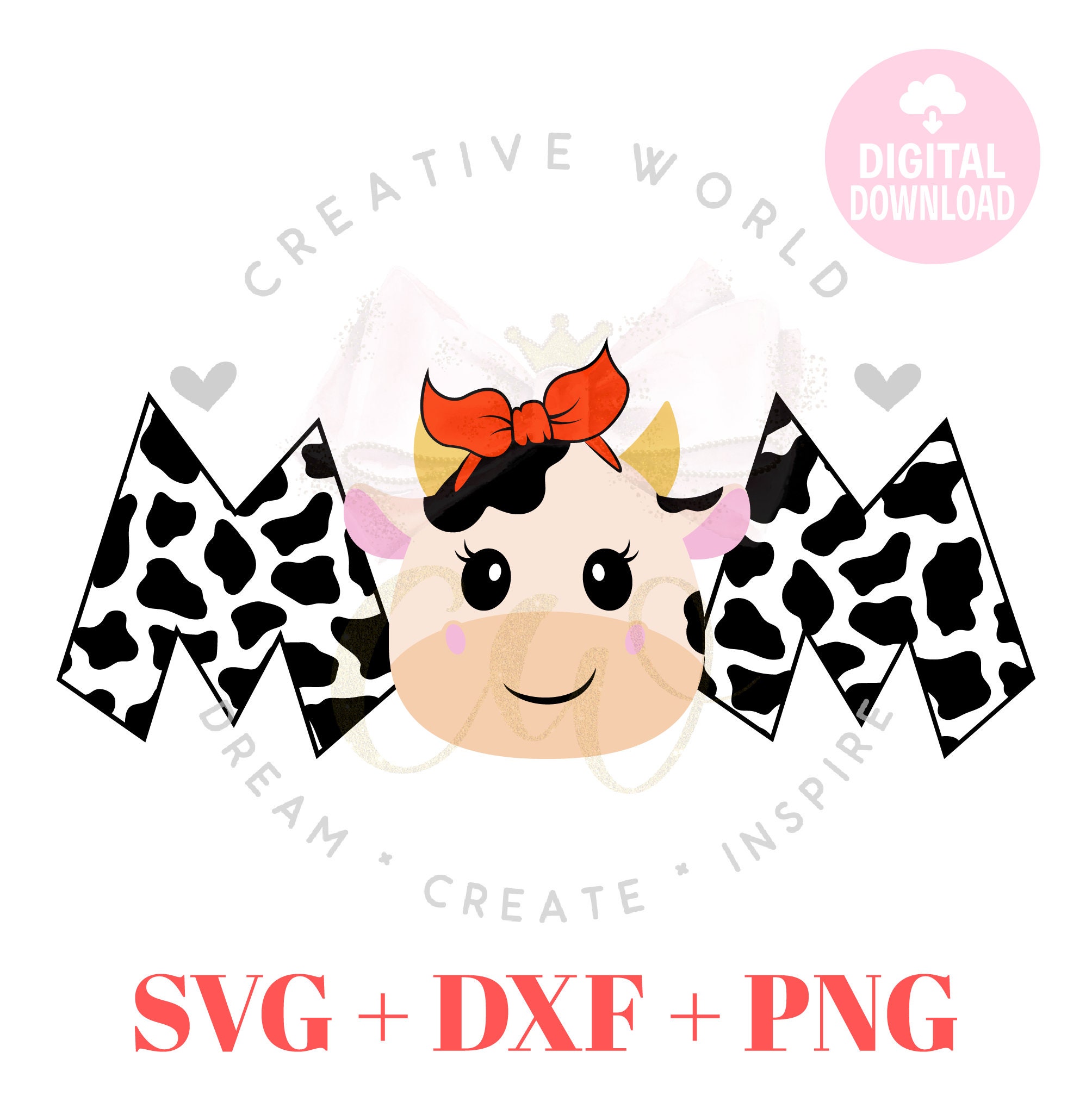 Cow Svg | Cow Mom Svg | Cow Birthday | Birthday Boy Birthday Girl Svg ...
