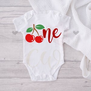 Cherry One Birthday Svg | Cherry One Svg | First Birthday Svg | 1st ...