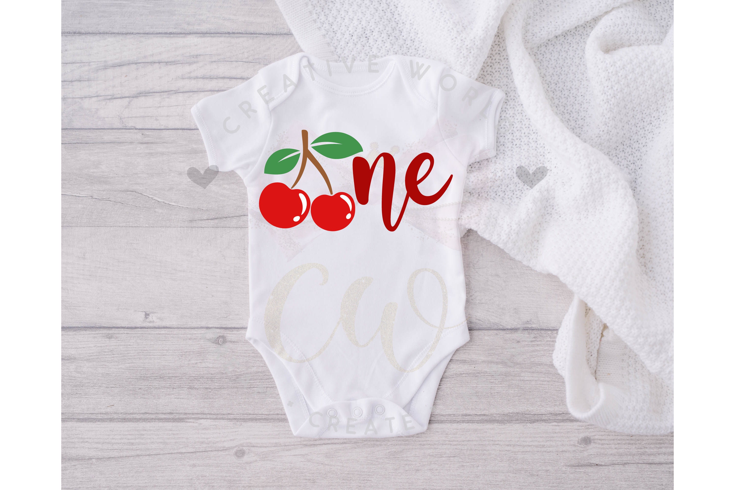 Cherry One Birthday Svg Cherry One Svg First Birthday Svg - Etsy