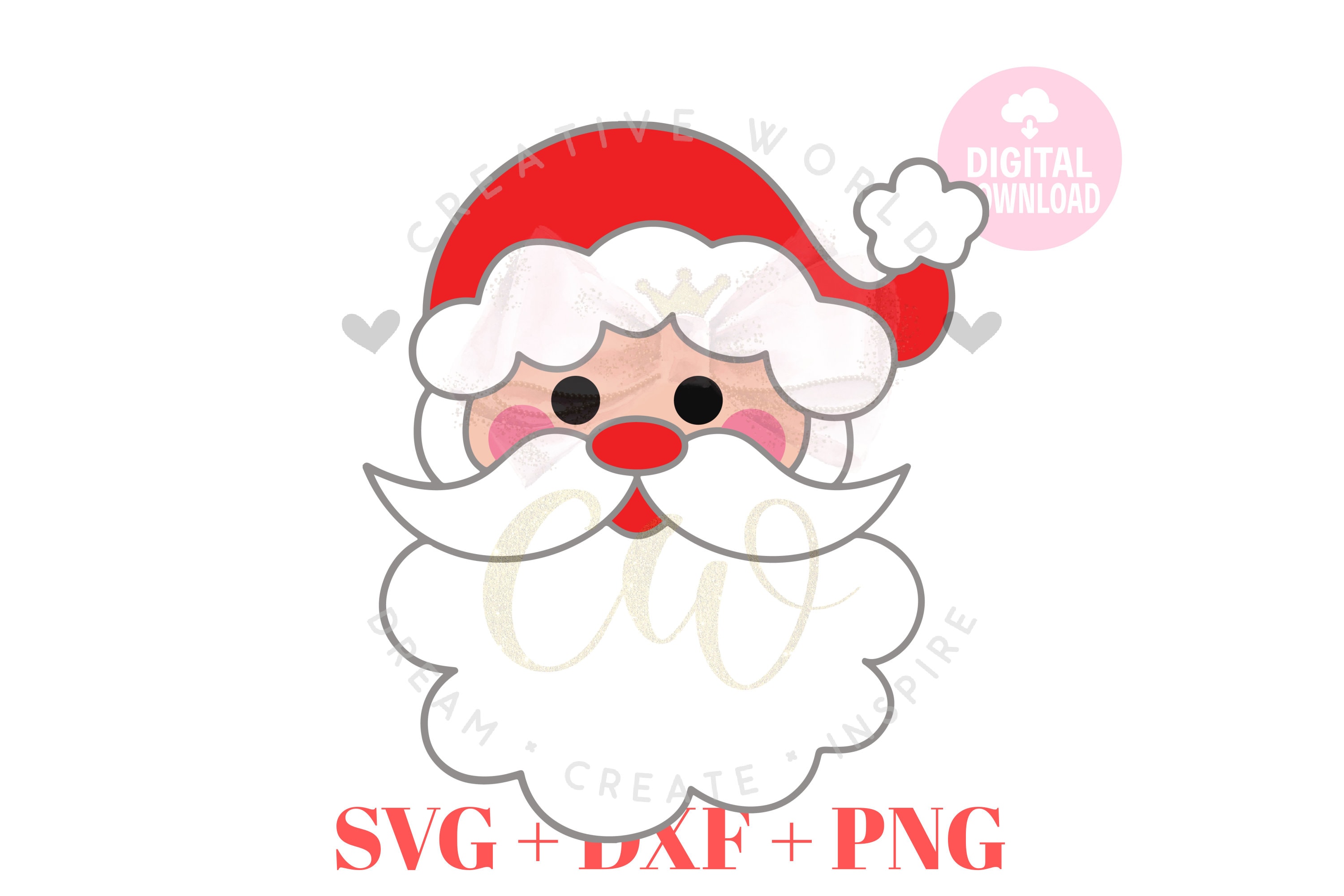 Santa Svg Santa Claus SVG Christmas Santa Christmas - Etsy