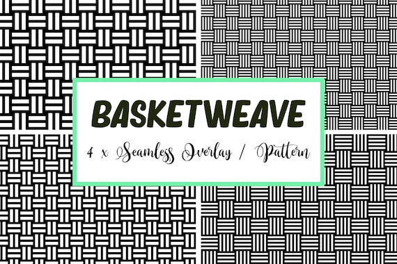Basketweave Seamless Pattern SVG Basketweave Seamless - Etsy