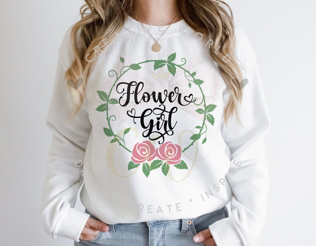 Flower Girl Svg Bride Svg Bridal Svg Wedding Svg - Etsy