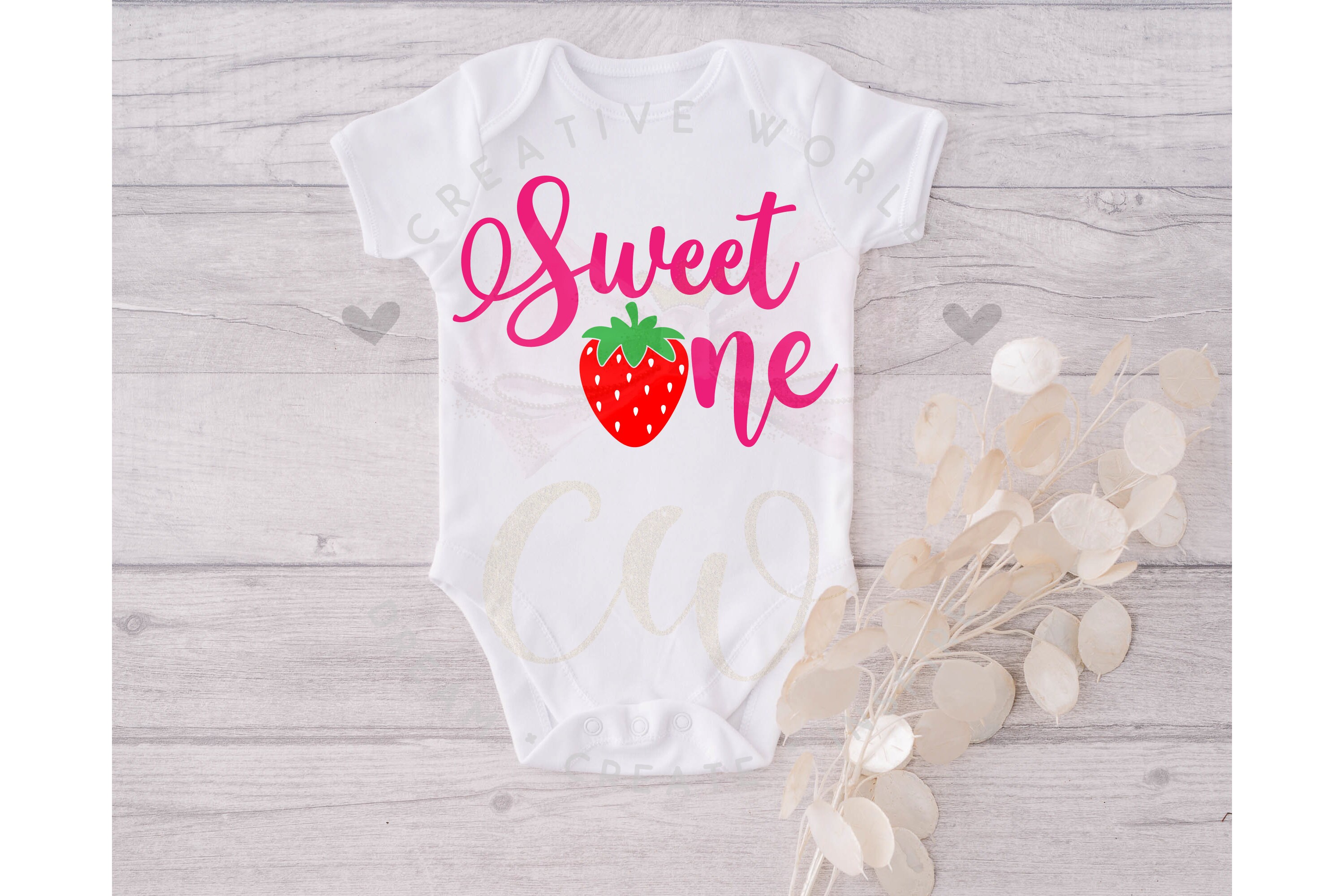 Sweet Strawberry One Birthday Svg One Svg One 1st - Etsy Canada