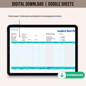 Landlord Rent Payment Tracker | Rent Payment Tracker | Streamline ...
