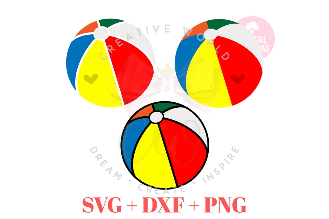 Beach Ball Svg | Beach Ball | Ball Svg | Ball | Summer Svg | Beach ...