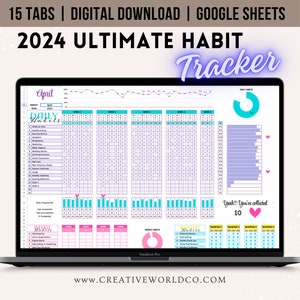 2024 Ultimate Habit Tracker | Goal-driven Daily Progress | Ultimate ...
