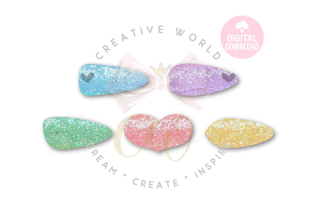 Set of 5 Snap Clip Svg | Snap Clip Digital Template | Snap Clip | Snap ...