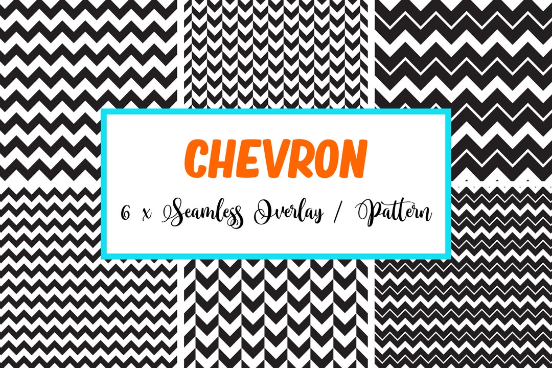 Chevron Seamless Pattern SVG | Chevron Seamless Overlay | 6 X Chevron ...