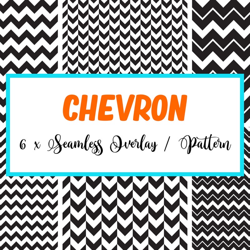 Chevron Borders - Etsy