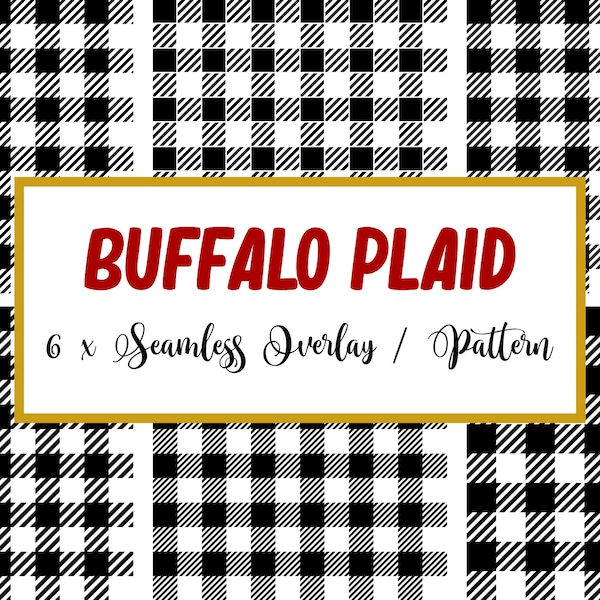 Plaid Overlays - Etsy