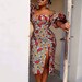 Timi African Clothing African Print Dress for Women - Etsy