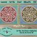 3D Multi Layer Mandala SVG , Cricut Cut File, Silhouette Zentangle Rose ...