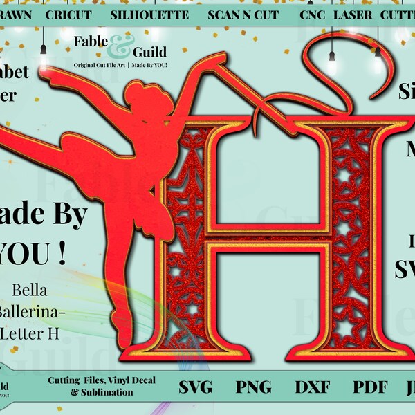 Dance Monogram - Etsy