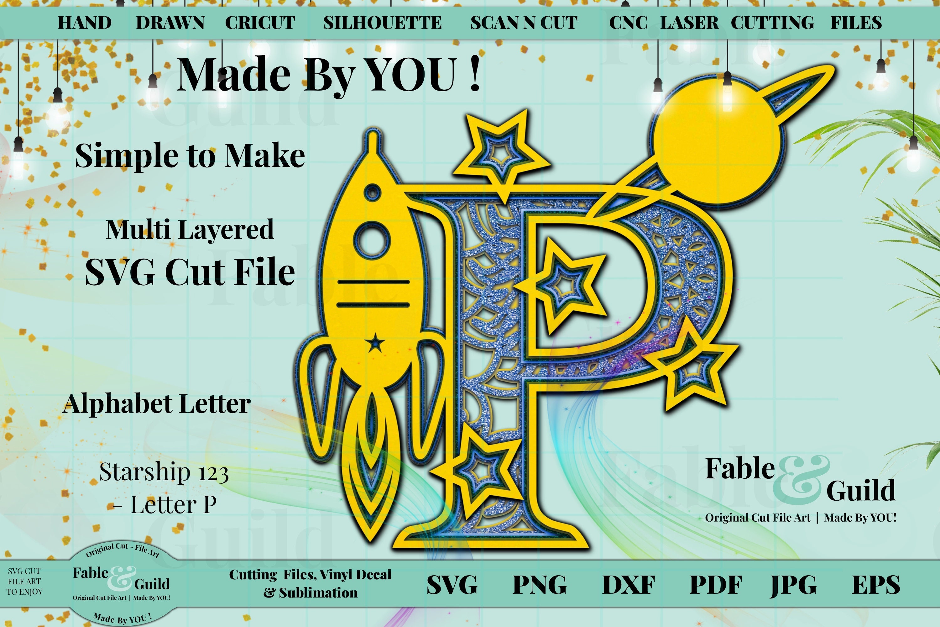 Alphabet Letter Svg Monogram Alphabet Svg Monogram Clipart | Etsy