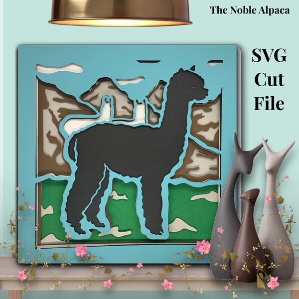 Alpaca Svg - Etsy