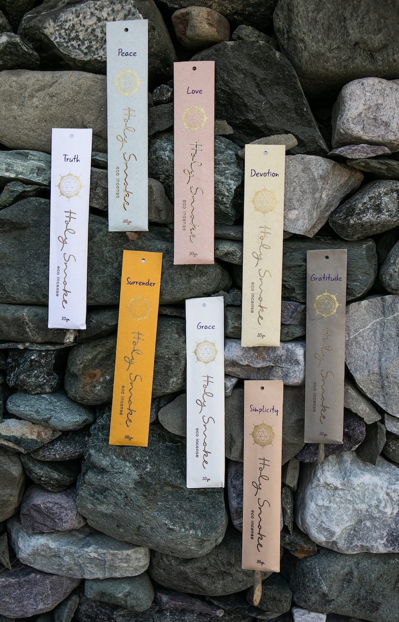 4 X GRACE Holy Smoke Eco Incense Packets Natural Incense - Etsy