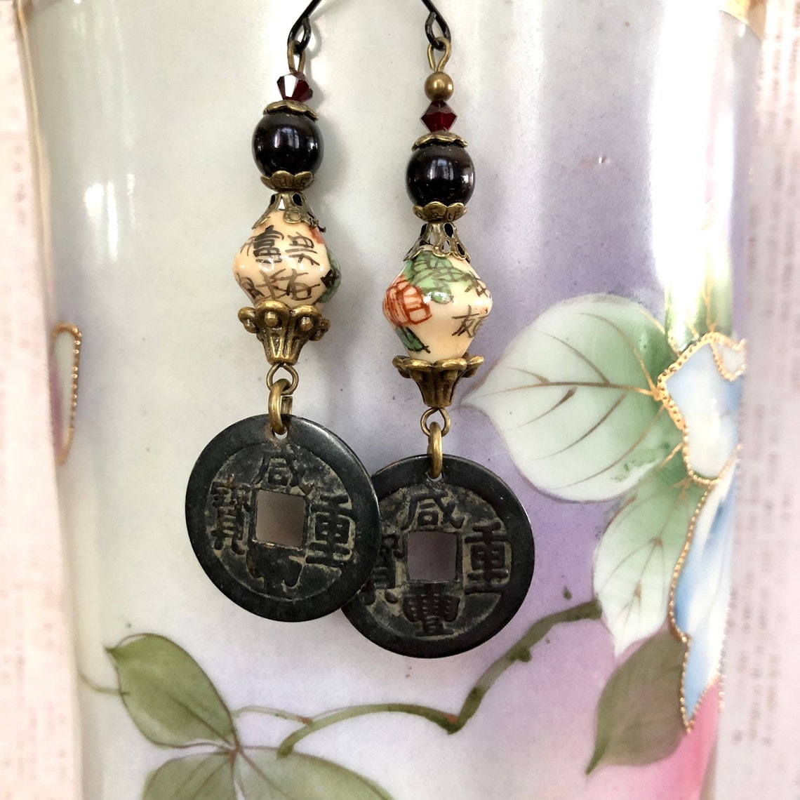 Old China Vibes - Hand Painted Porcelain - Reproduction China Coin ...