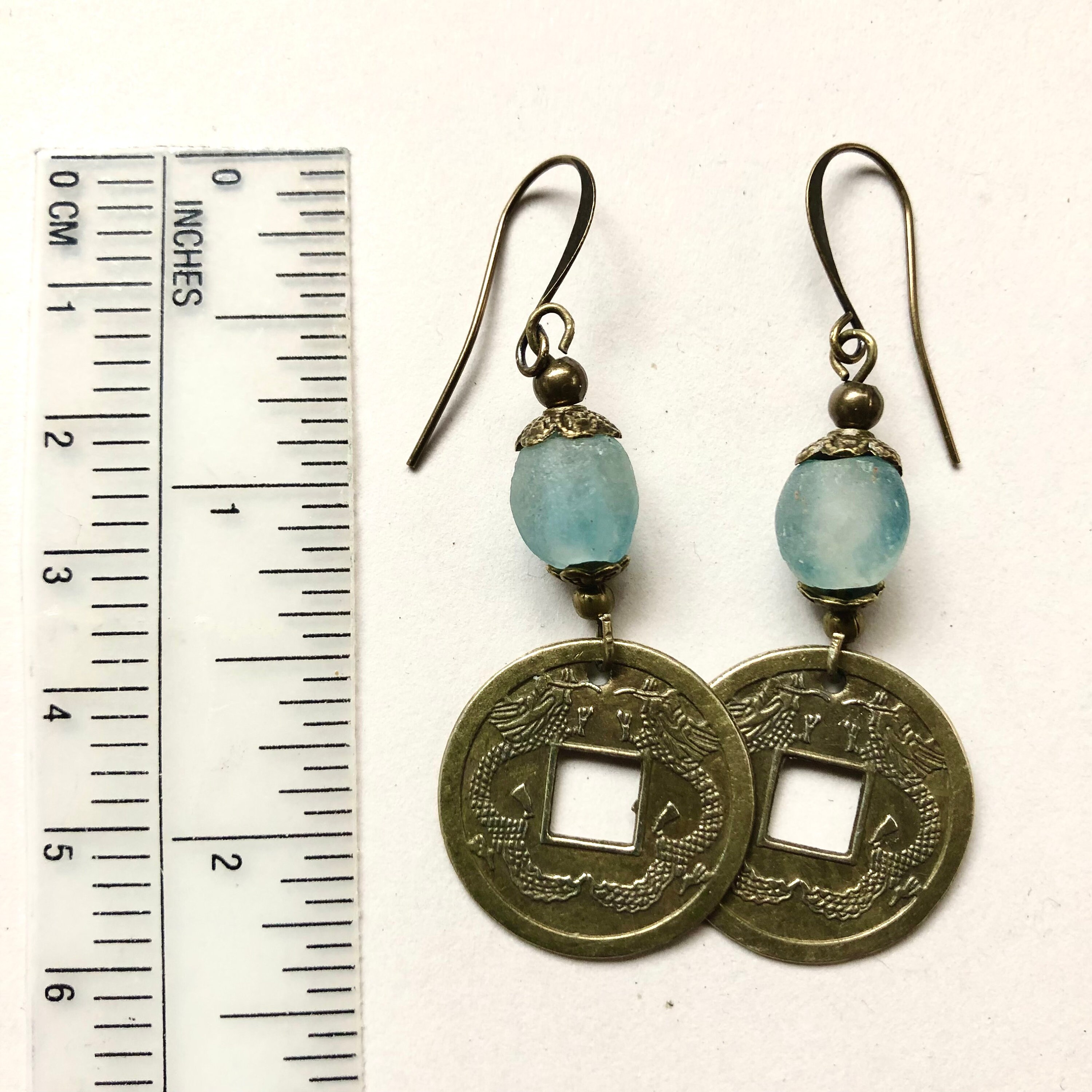 Dragon Year 2024 Recycled Ghana Glass Beads Lunar New Year Dragon ...