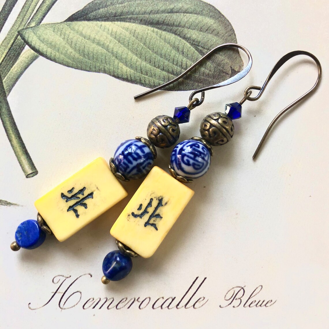 MAHJONG Madness North Wind Tile Earrings North Tile - Etsy