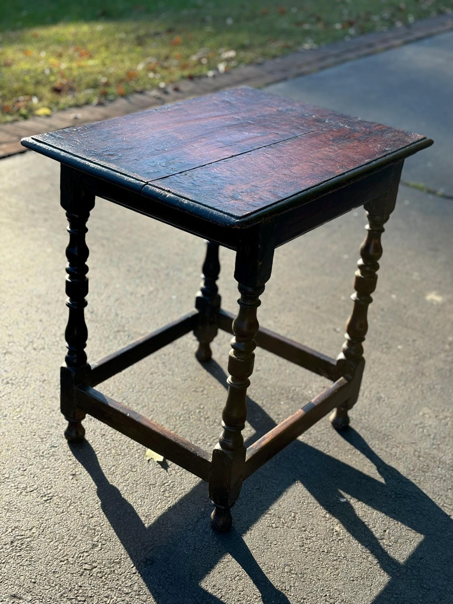 Antique 17th Century Charles II Occasional Table - Etsy
