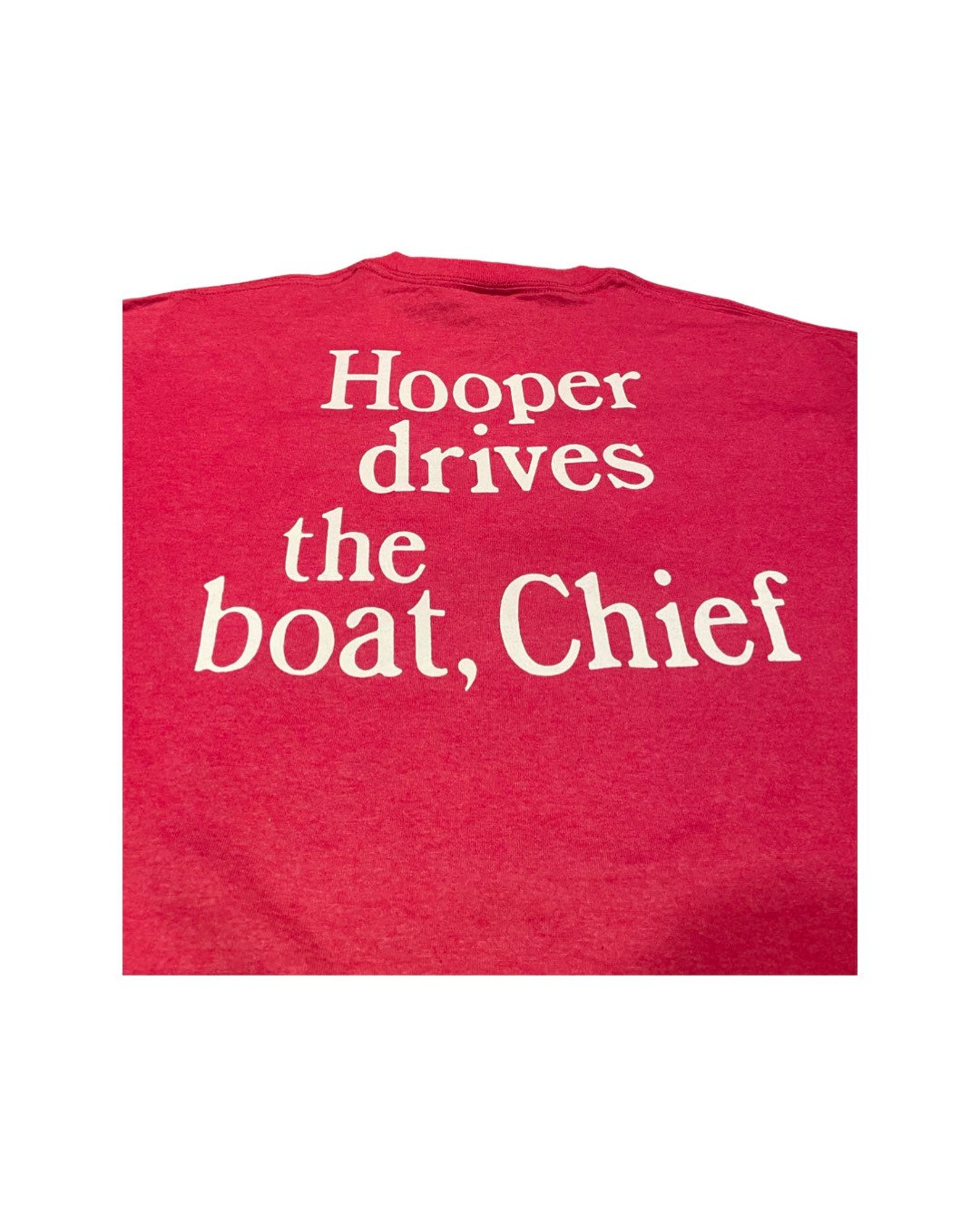 Jaws T Shirt. Hooper Drives the Boat Chief. - Etsy