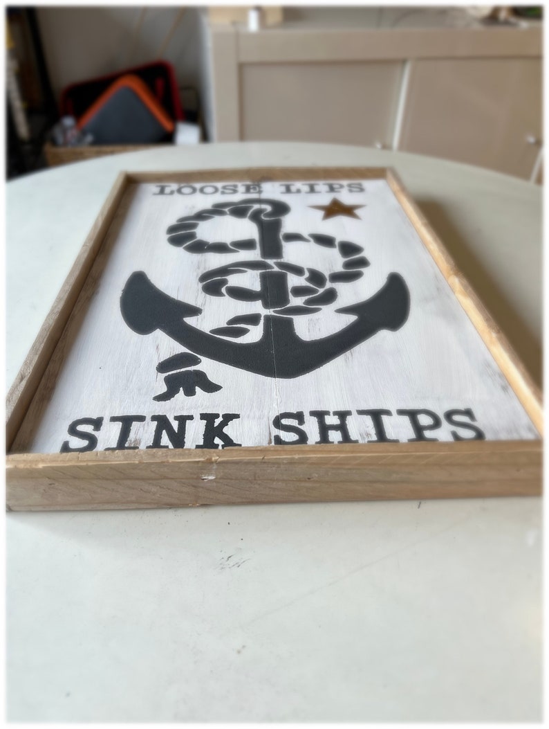 Nautical Wood Sign, Nautical Bar Sign, Anchor Wood Sign, Boat Sign ...
