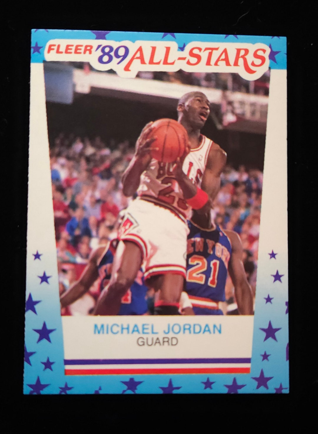 1989 Fleer Michael Jordan ALL STAR Sticker - Gem Mint - - Nice ...