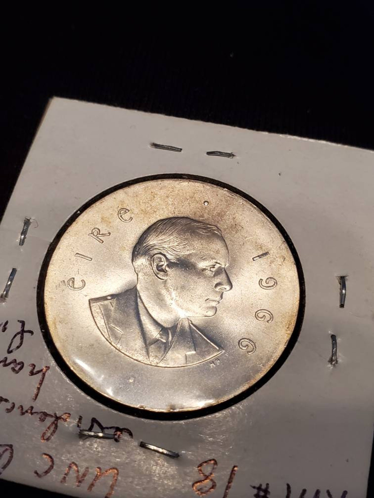 Ireland 1966 10 Shilling Silver Coin BU 203 Regular 79 - Etsy
