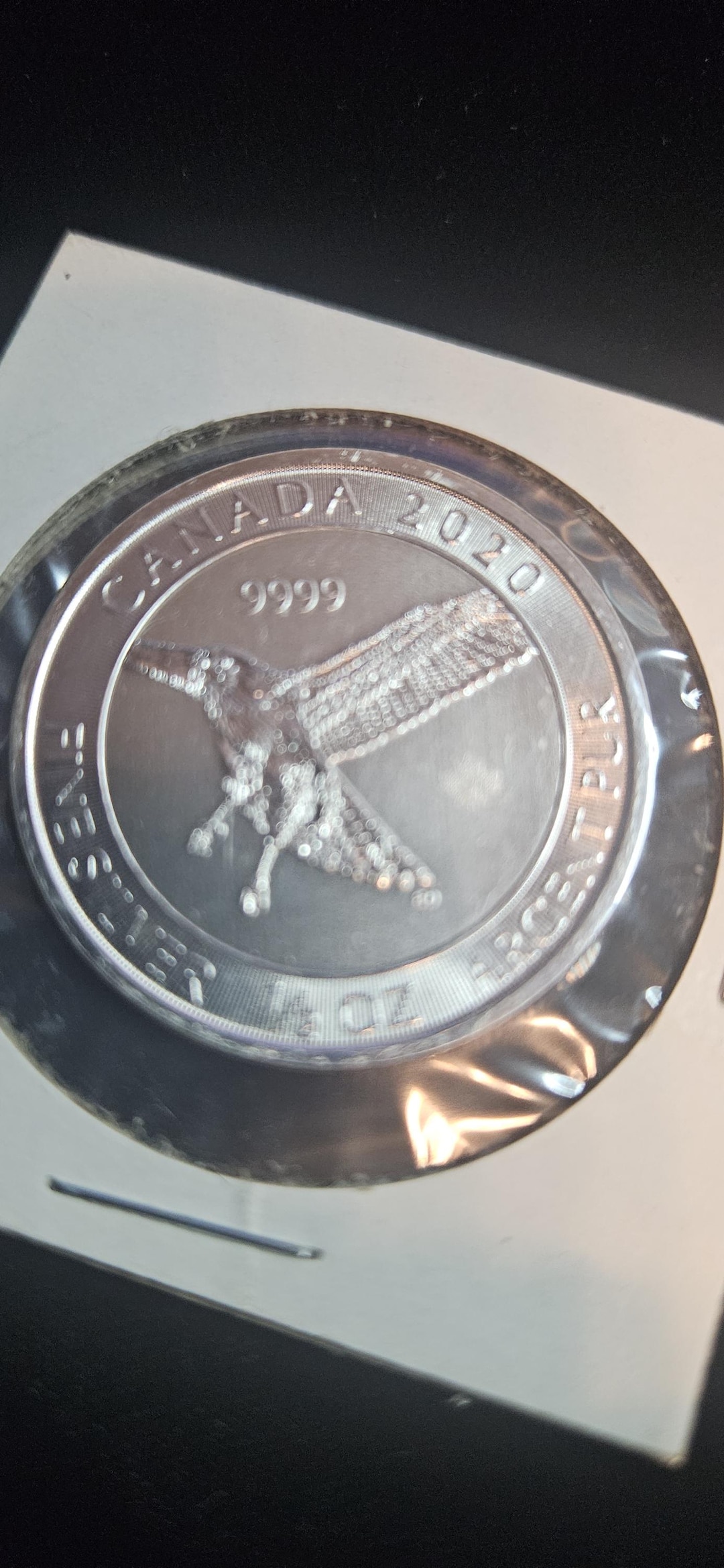 2020 Canada Red Tailed Hawk 1/2 Oz .9999 Silver 2 Dollar Coin BU ...