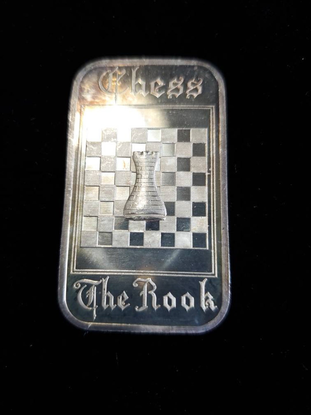 Chess the Rook 1 Ounce 999 Silver Bar Rare Gem Reg 109 Lot 296 - Etsy