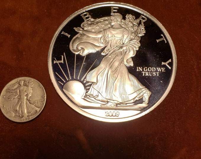 1995 8 Ounce 999 Silver Walking Liberty 24kt Gold Plated. - Etsy