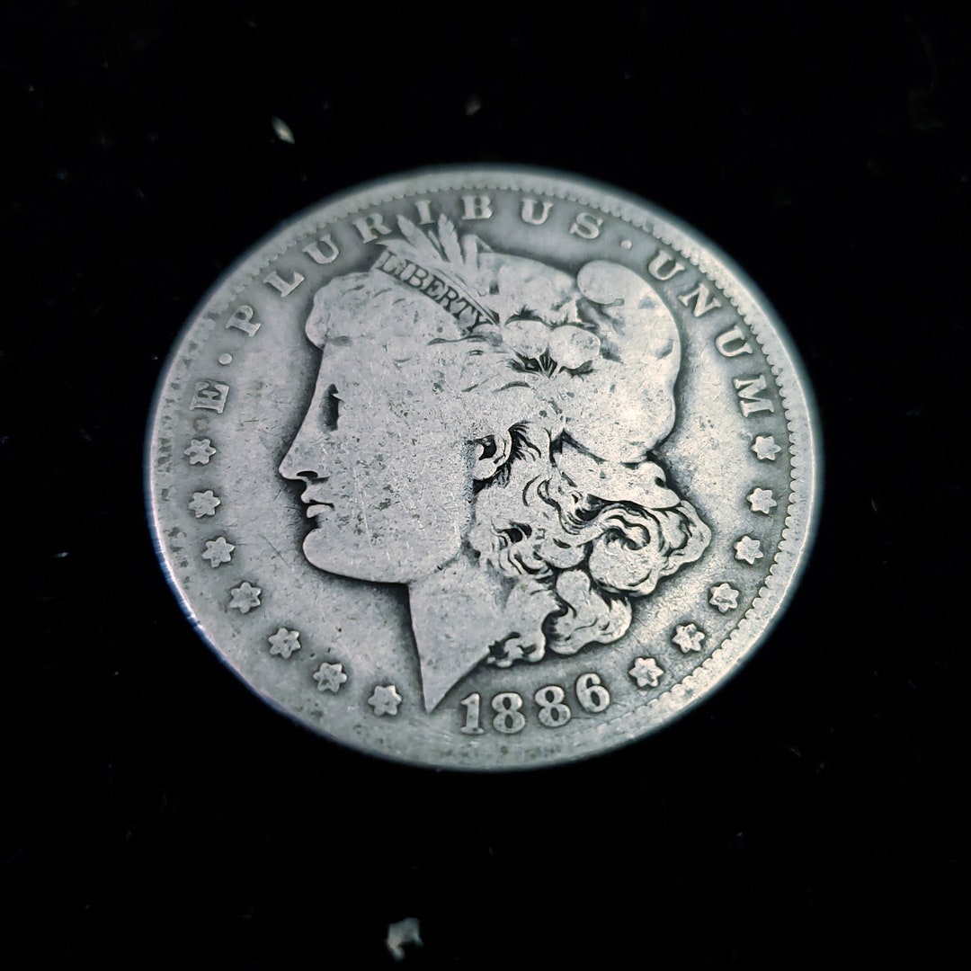 1886 O Morgan Silver Dollar Coin - G/VG - Lot# 661 Key Date! Regular 69 ...