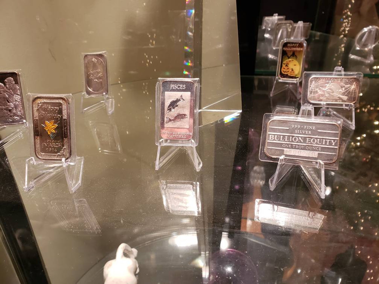 Acrylic Display Stands to Show off Your Coins Bars or | Etsy