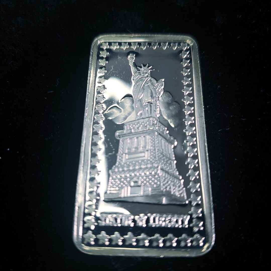 Statue of Liberty- Wonders of America - Hamilton Mint - 1 Ounce 999 ...