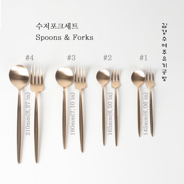 Korean Silverware Sets - Etsy
