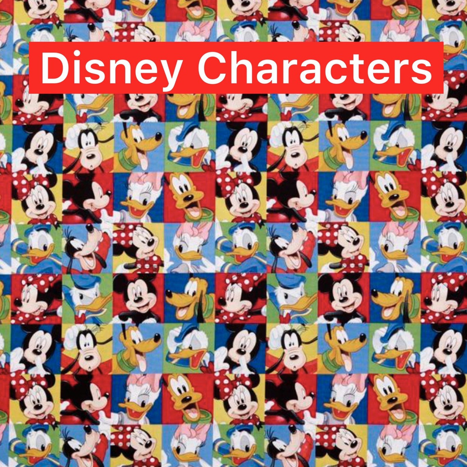 Disney Characters Design - Etsy