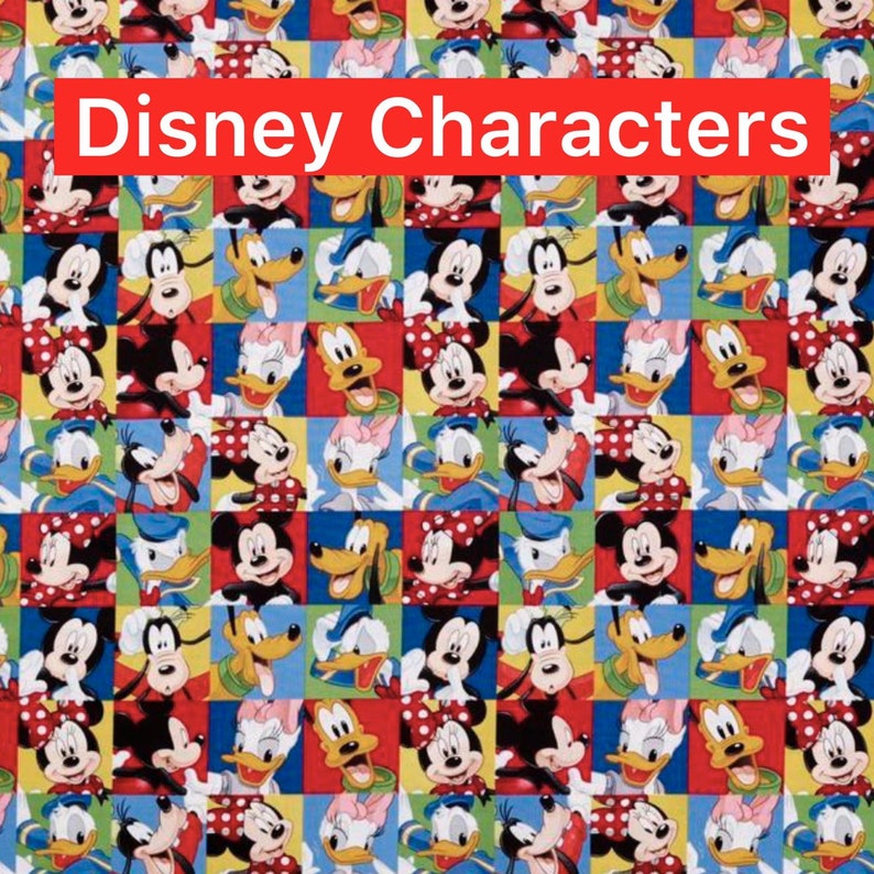 Disney Characters Design - Etsy