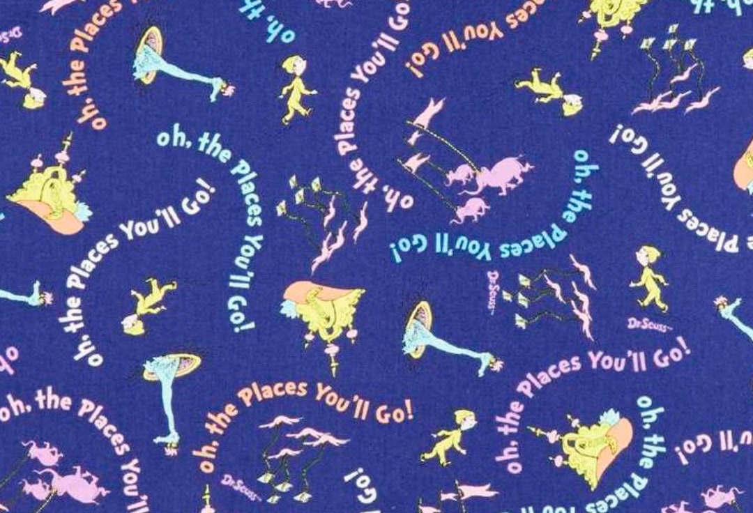 Dr Suess Oh the Places Youll Go - Etsy