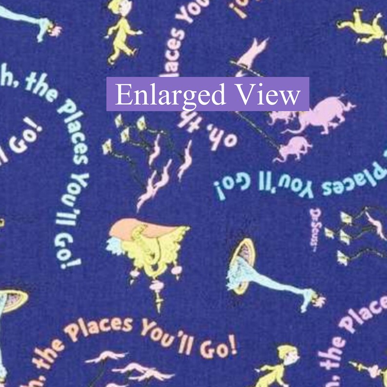 Dr Suess Oh the Places Youll Go - Etsy