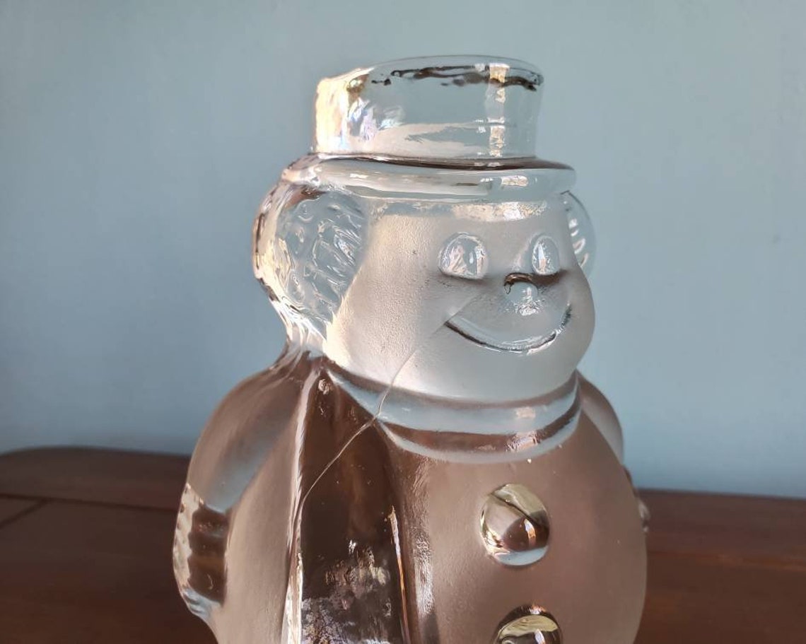 Viking Glass Snowman | Etsy