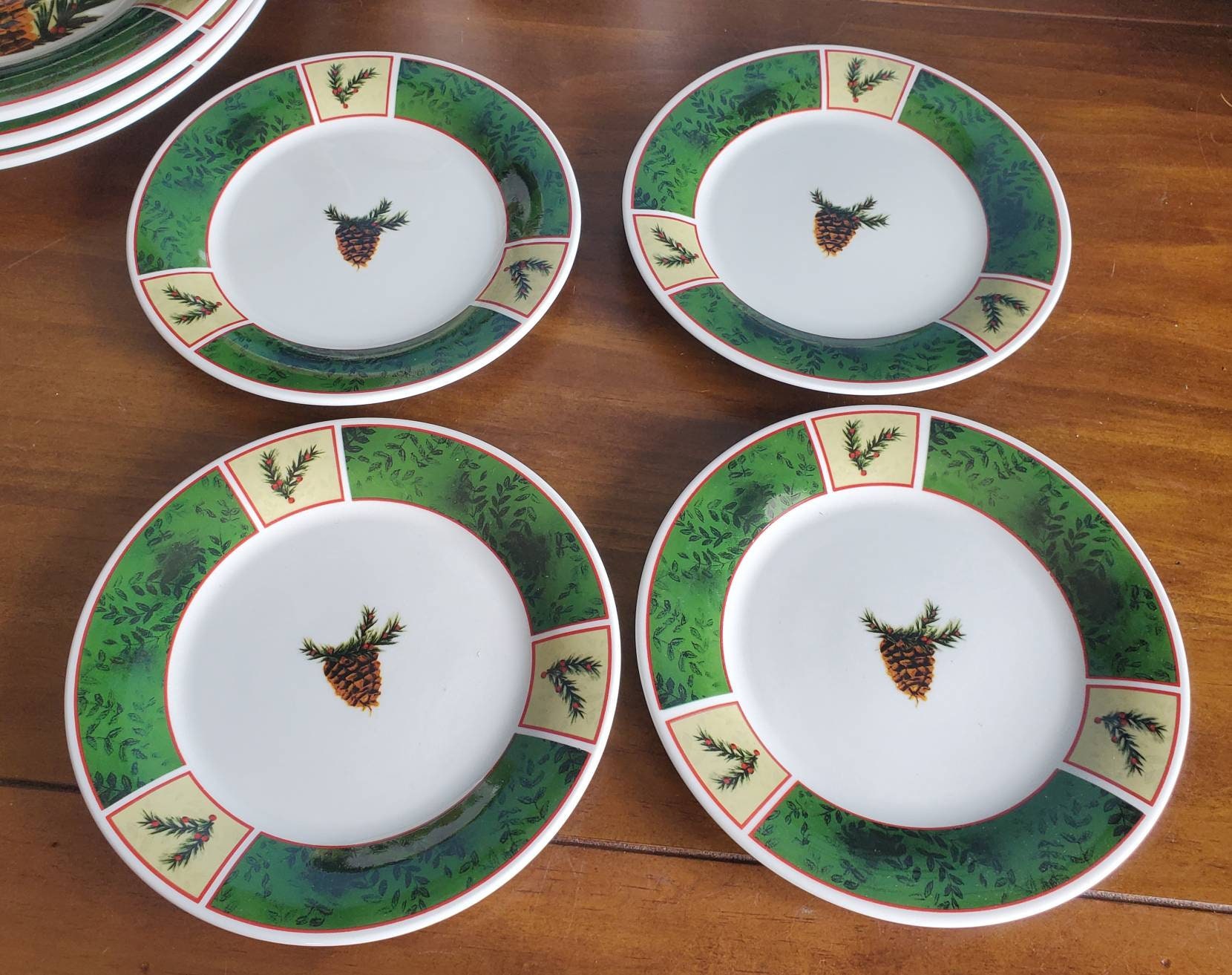 Pine Cones Dinnerware Set by Oneida - Etsy