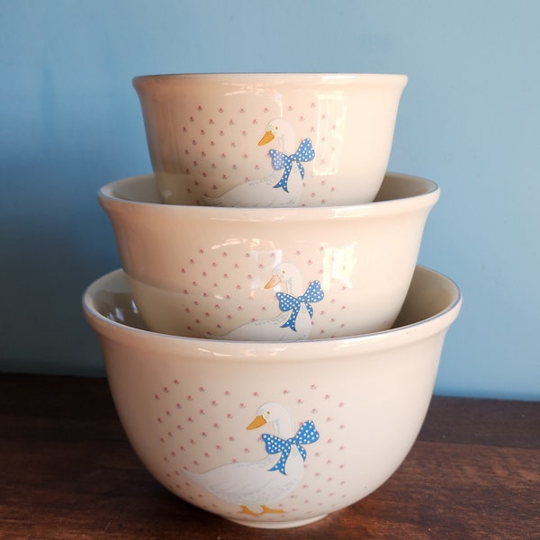 Country Geese Bowl - Etsy