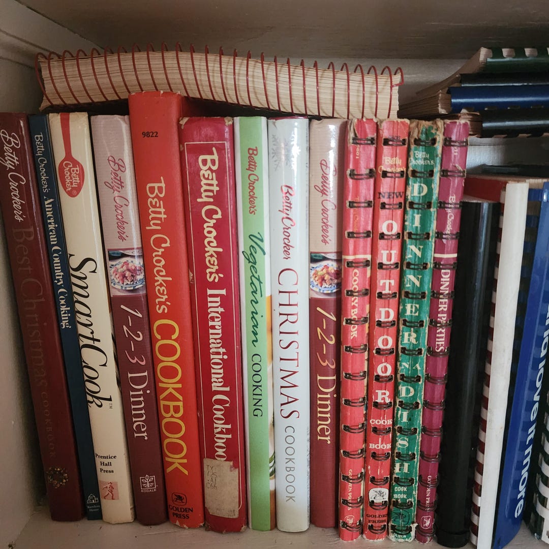 Vintage Cookbook Mystery Box Set of 3 - Etsy