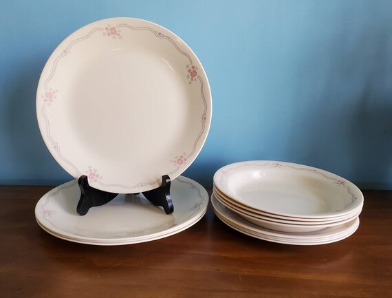 Corelle English Breakfast Dinnerware Set 12 Pieces | Etsy