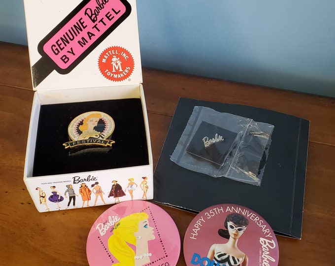 Vintage Barbie Doll Collector Lapel Pins - Etsy