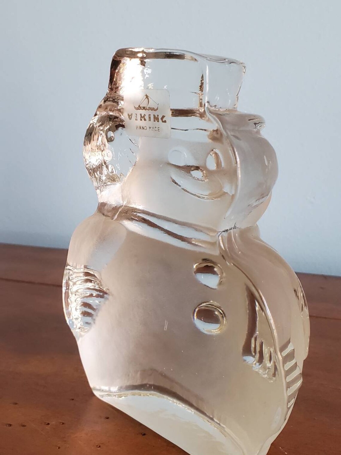 Viking Glass Snowman | Etsy