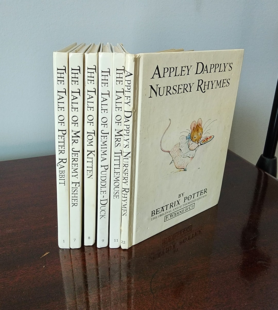 Vintage Beatrix Potter Book Set of Six - Etsy